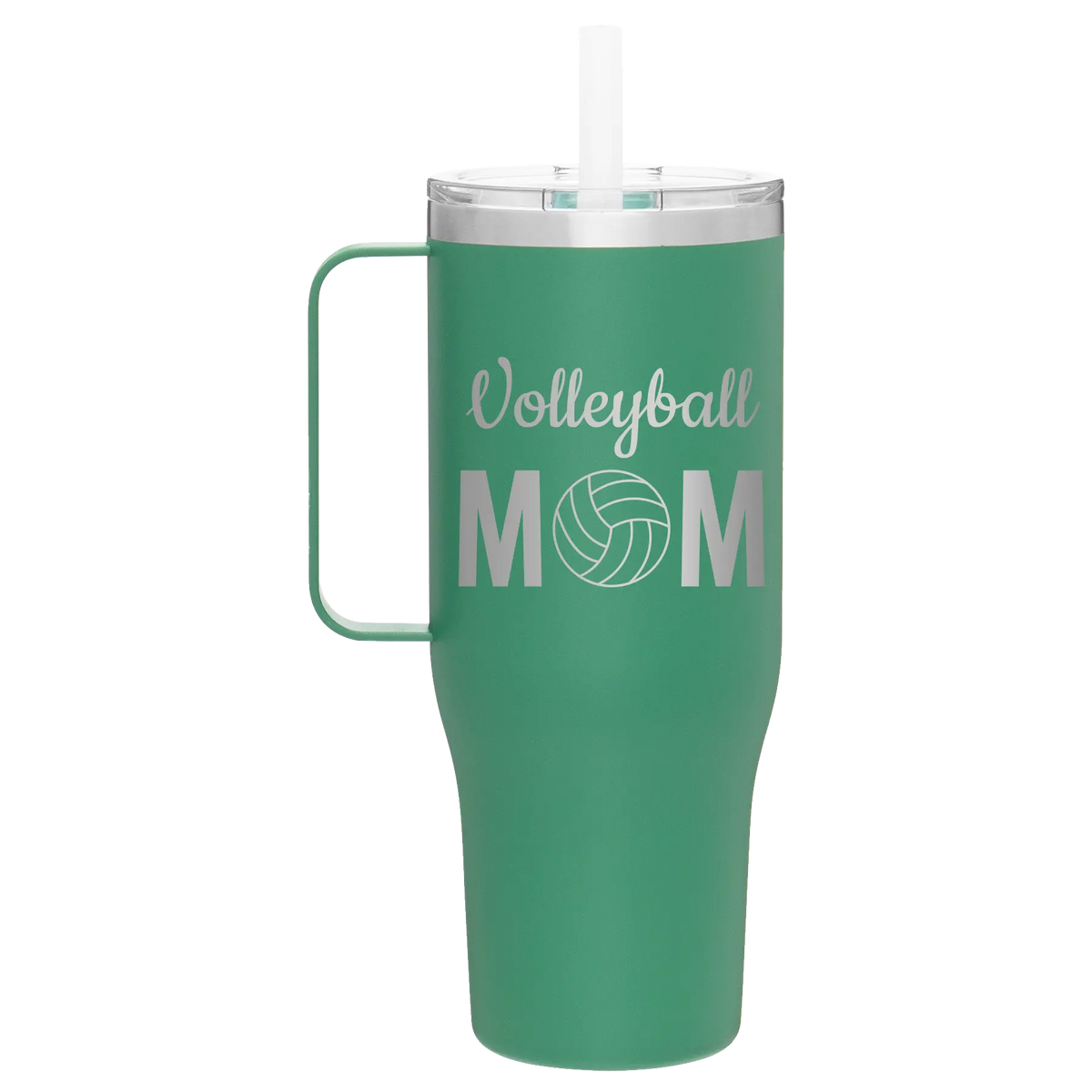 Personalized Mom Volleyball2 40 oz Tumbler Mug - Forage | Iconic Imprint