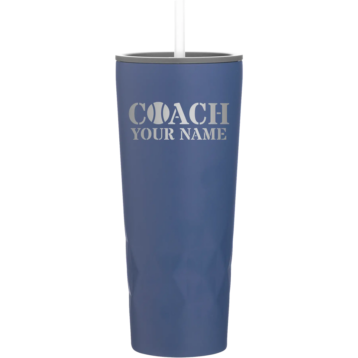 Personalized Coach Tennis 20.9 oz Tumbler - Constellation | Iconic Imprint