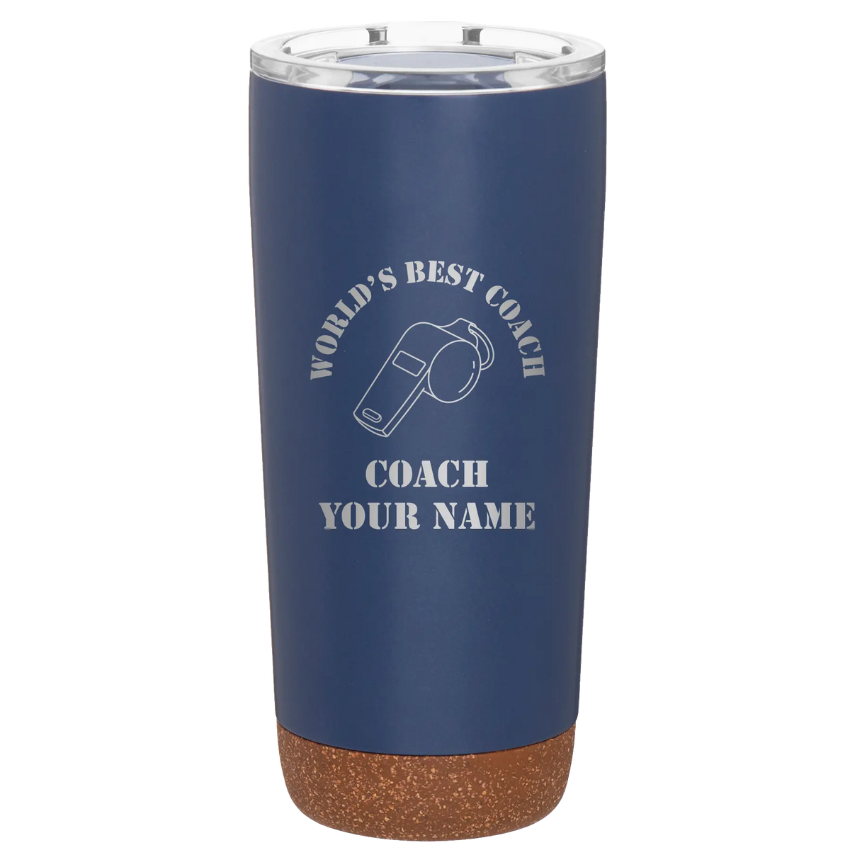 Personalized WORLDS BEST COACH 20 oz Tumbler - Constellation | Iconic Imprint
