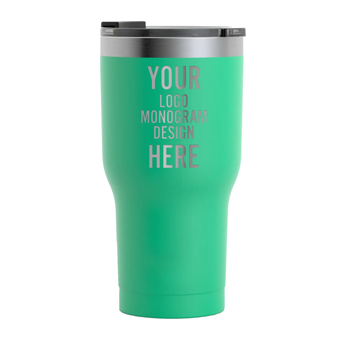 Personalized RTIC 20 oz Tumbler - Matte Mint | Iconic Imprint