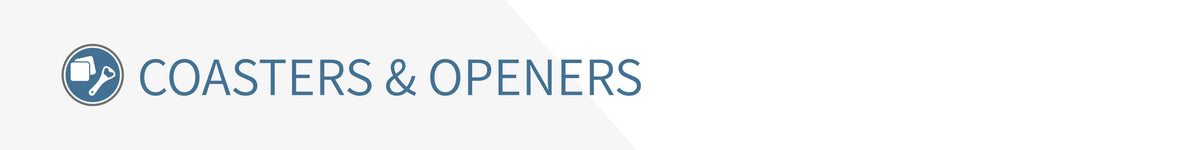 Coasters & Bottle Openers – Practical, Branded Essentials | Iconic Imprint