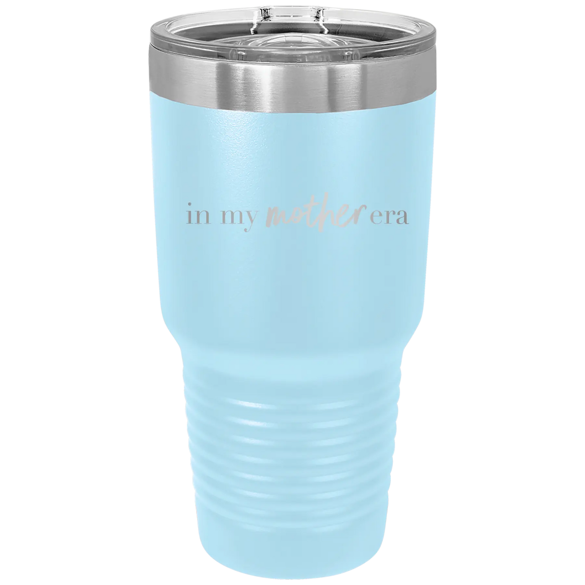 Personalized Mother Era 30 oz Tumbler - Light Blue | Iconic Imprint