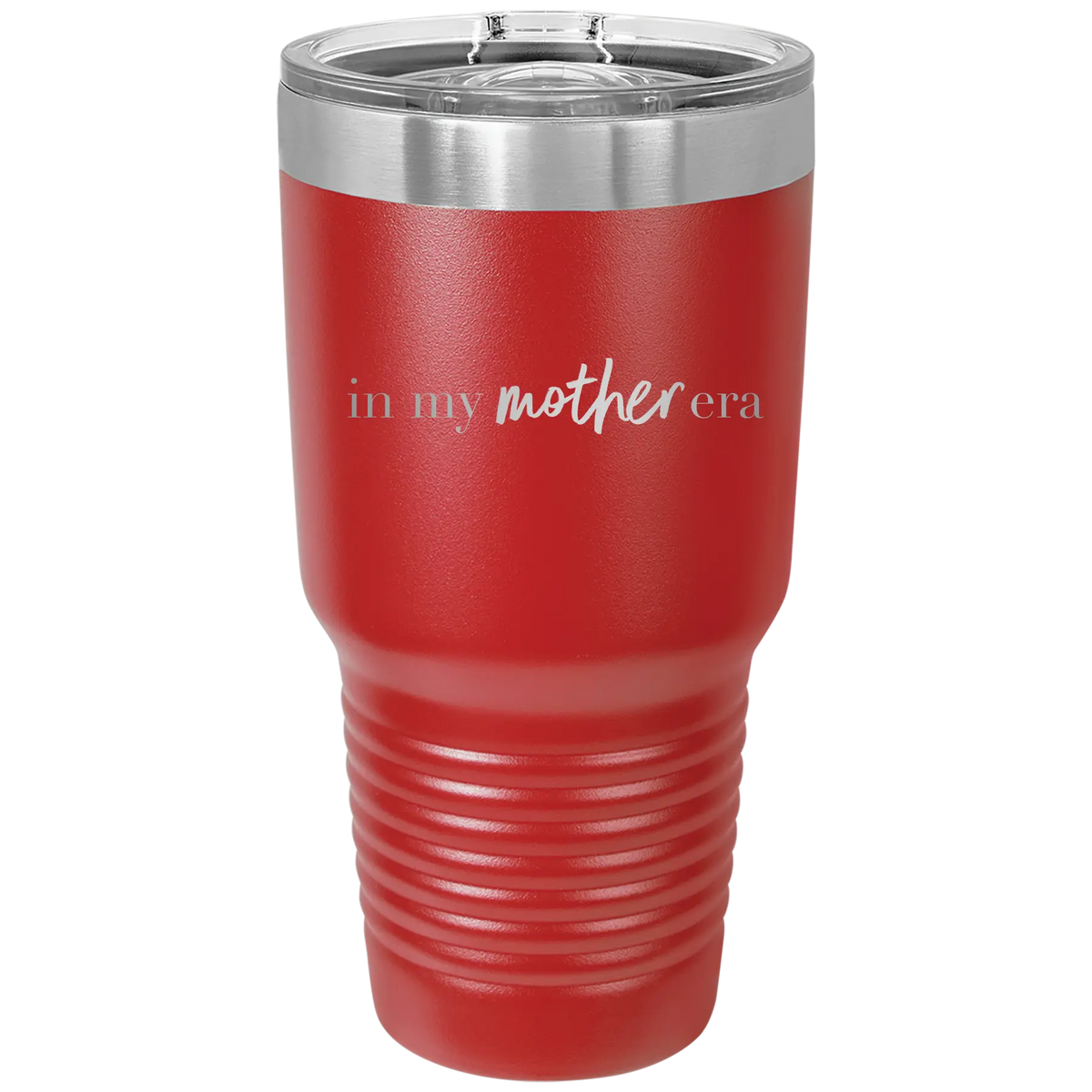 Personalized Mother Era 30 oz Tumbler - Red | Iconic Imprint