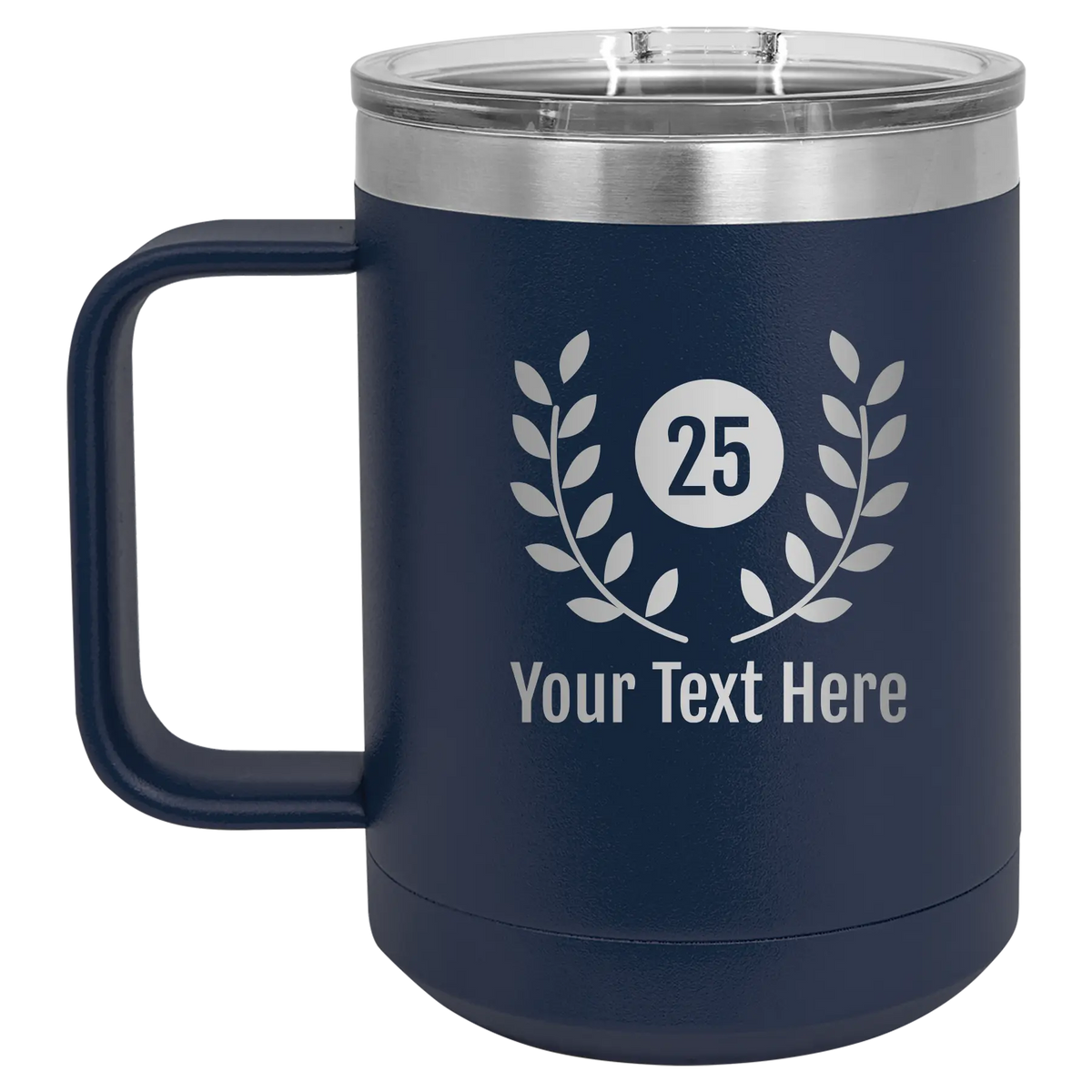 Personalized Years 15 oz Mug - Navy | Iconic Imprint