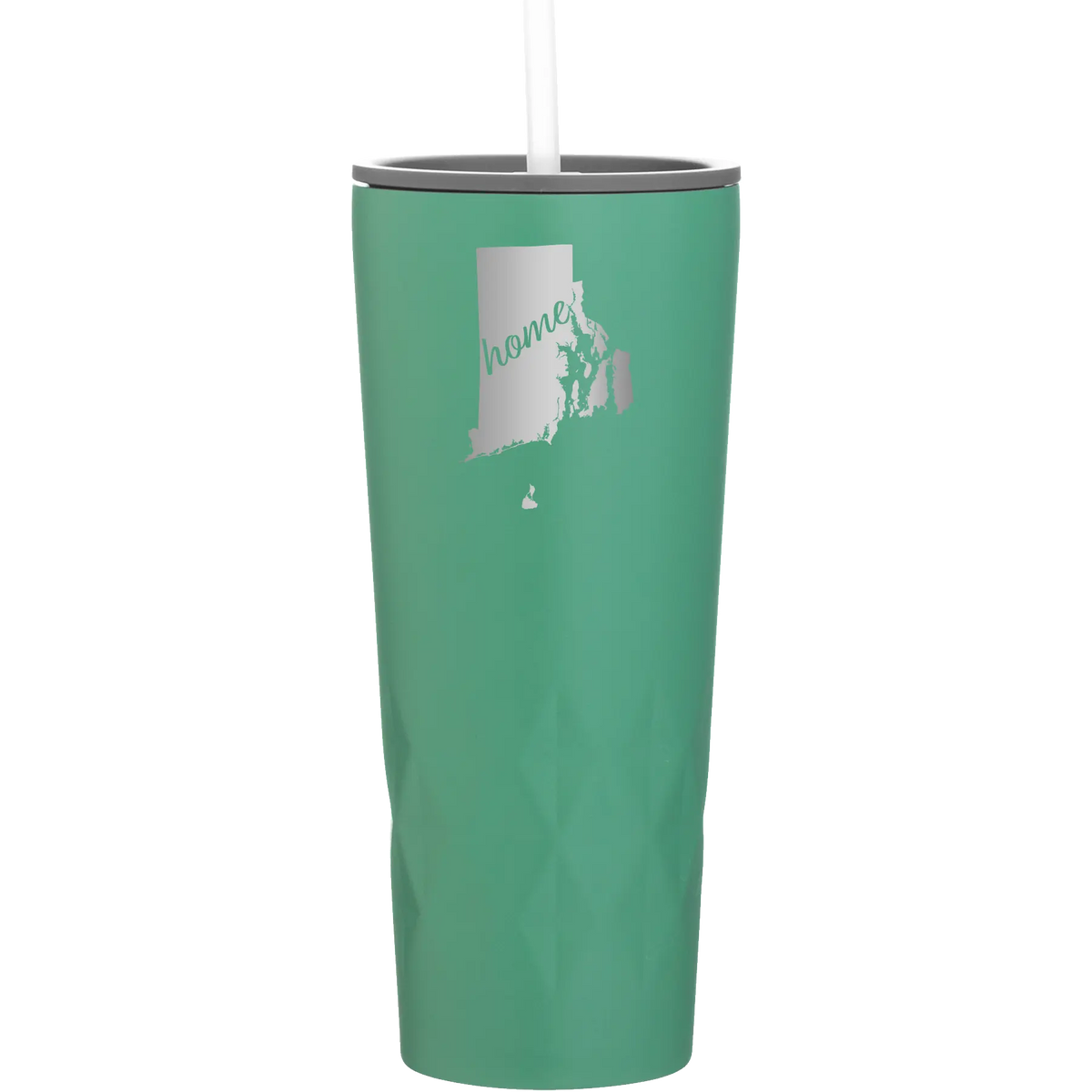 Personalized Rhode Island Home 20.9 oz Tumbler - Forage | Iconic Imprint