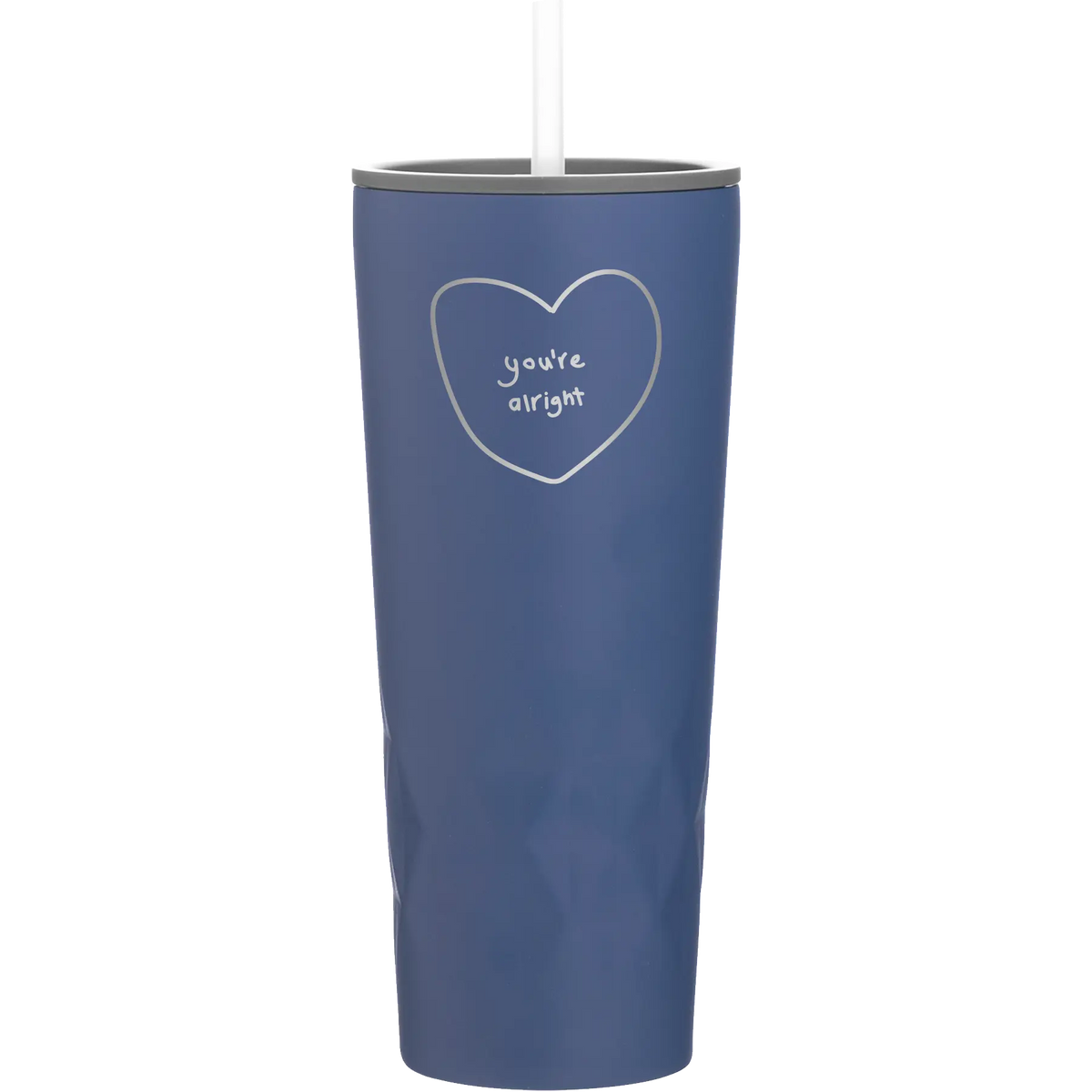 Personalized Hand Drawn You're Alright 20.9 oz Tumbler - Constellation ...
