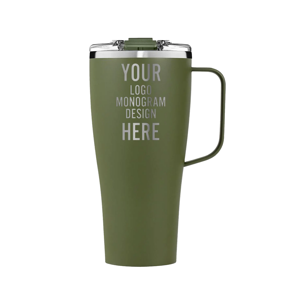 Personalized BruMate Toddy XL 32 oz Mug - OD Green | Iconic Imprint