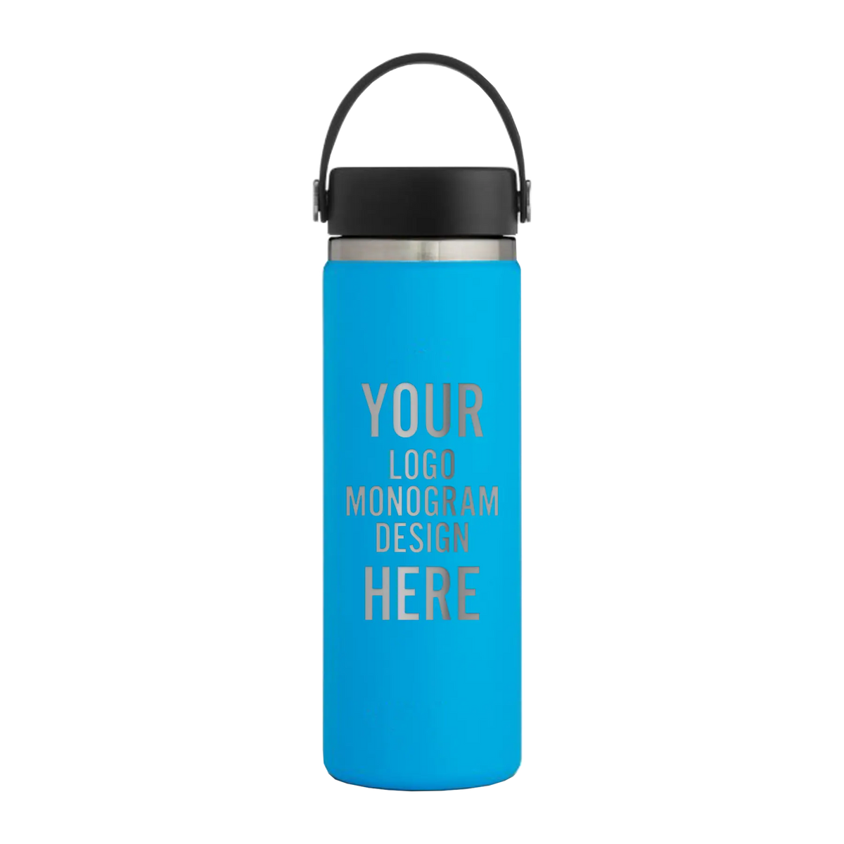 Personalized Hydro Flask 20 oz Wide Mouth Bottle - Pacific | Iconic Imprint