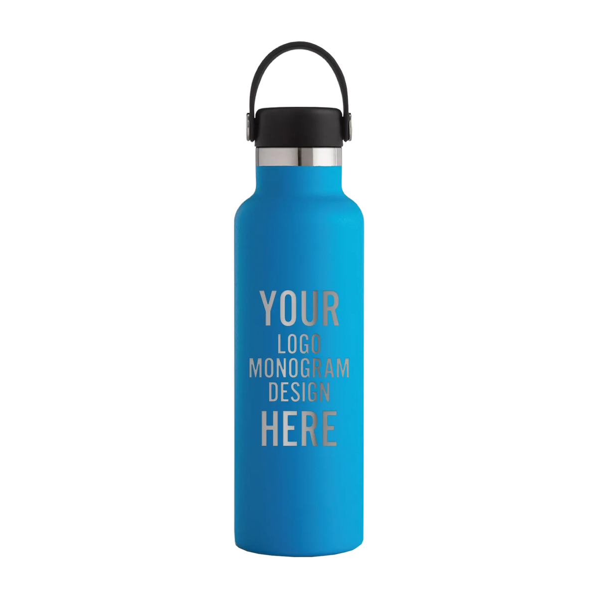 Personalized Hydro Flask 21 oz Standard Mouth Bottle - Pacific | Iconic ...