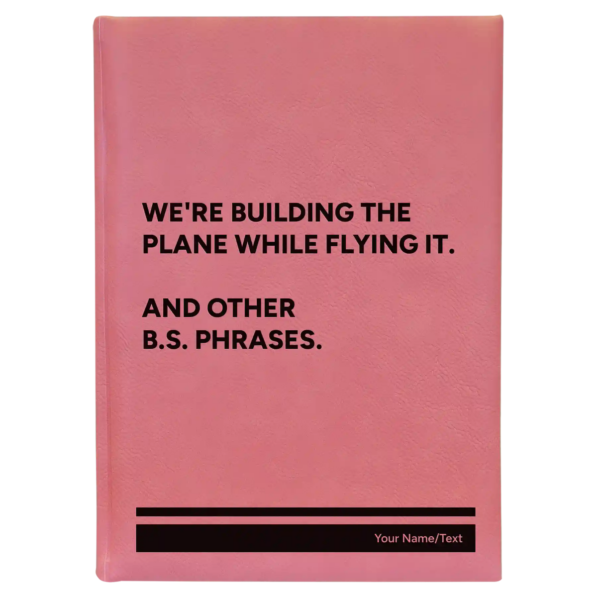 Personalized We're Building The Plane While Flying It. And Other B.S ...