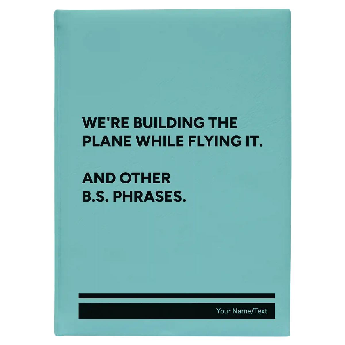 Personalized We're Building The Plane While Flying It. And Other B.S ...