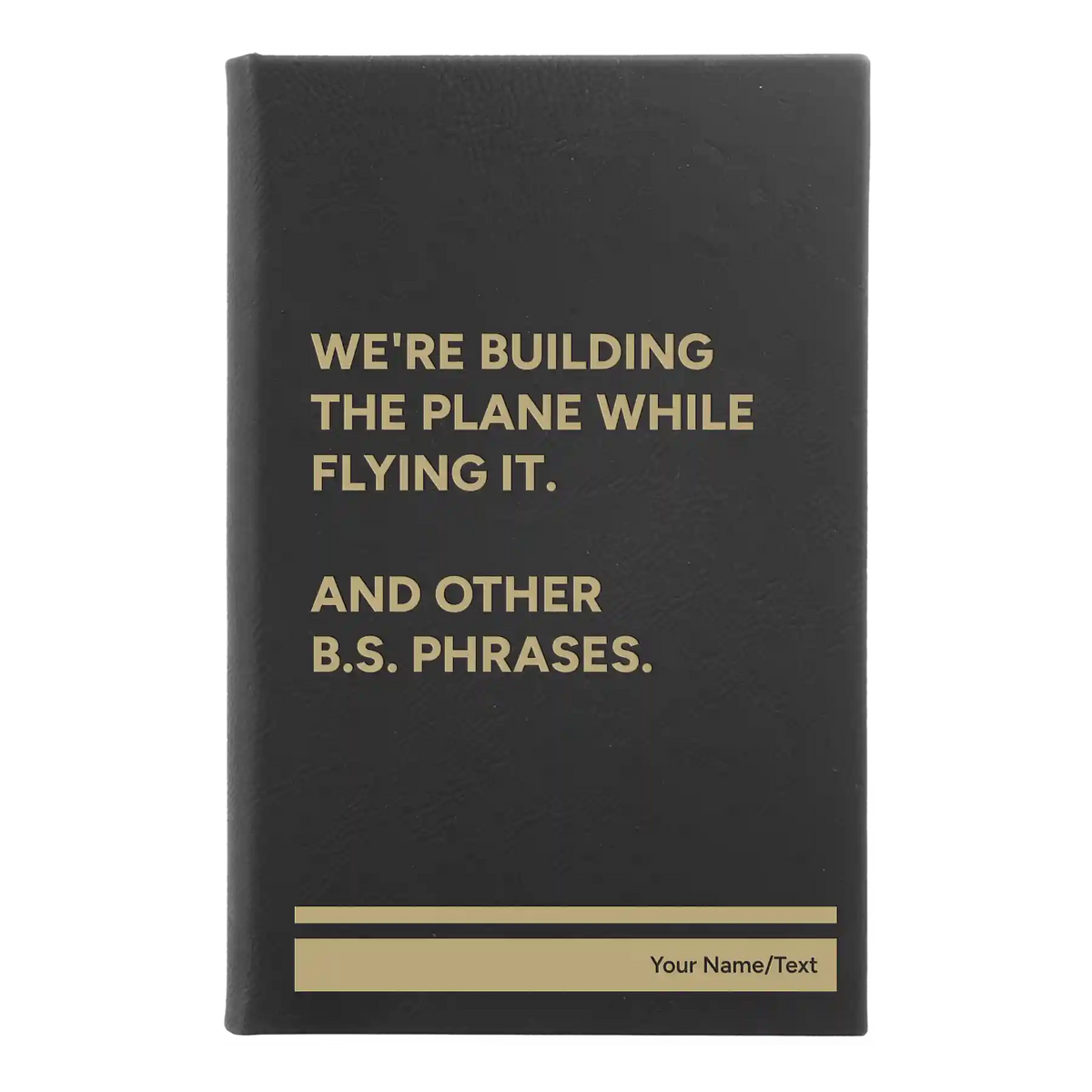 Personalized We're Building The Plane While Flying It. And Other B.S ...