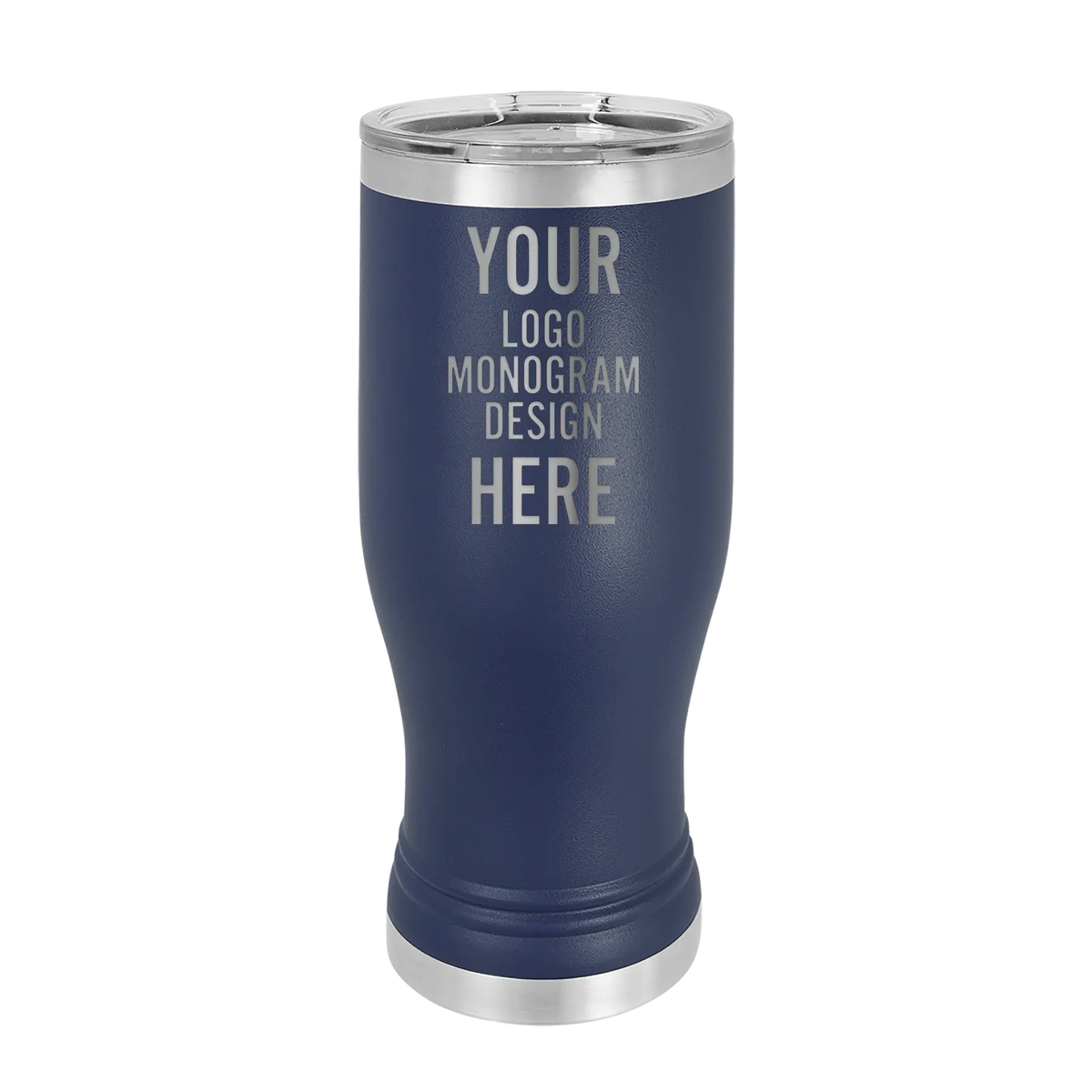 Personalized Polar Camel 20 oz Pilsner - Navy | Iconic Imprint