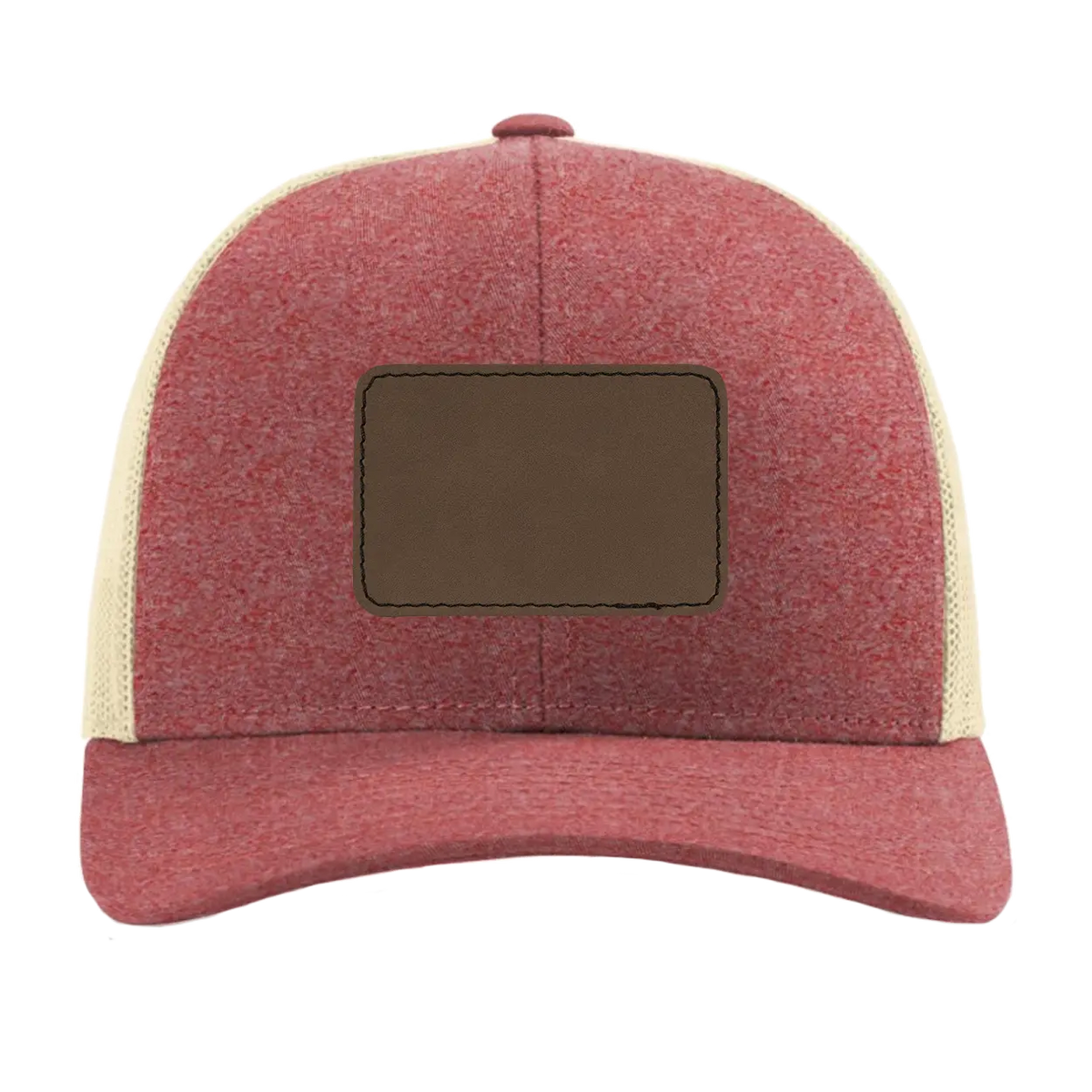 Richardson 115CH Low Pro Trucker Hat - Red Heather Birch with ...