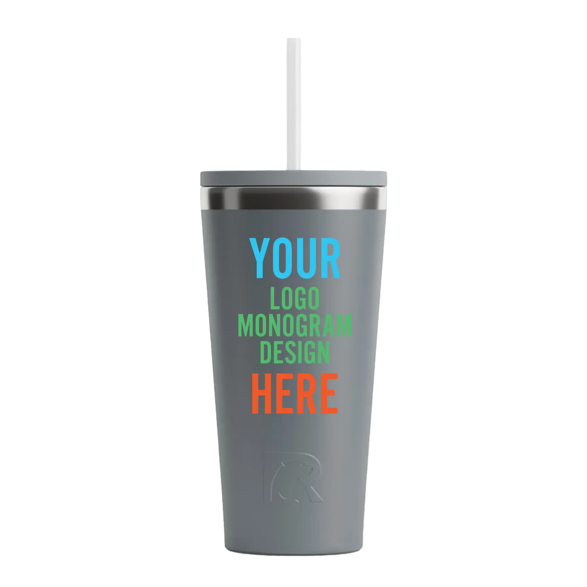 Personalized RTIC 20 oz Everyday Tumbler - Fog | Iconic Imprint