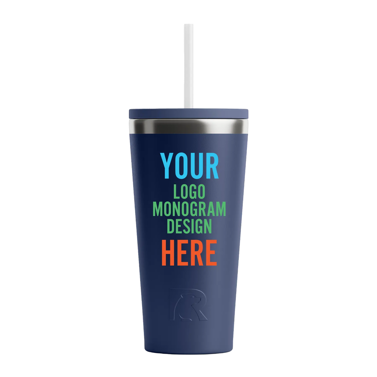 Personalized RTIC 20 oz Everyday Tumbler - Navy | Iconic Imprint