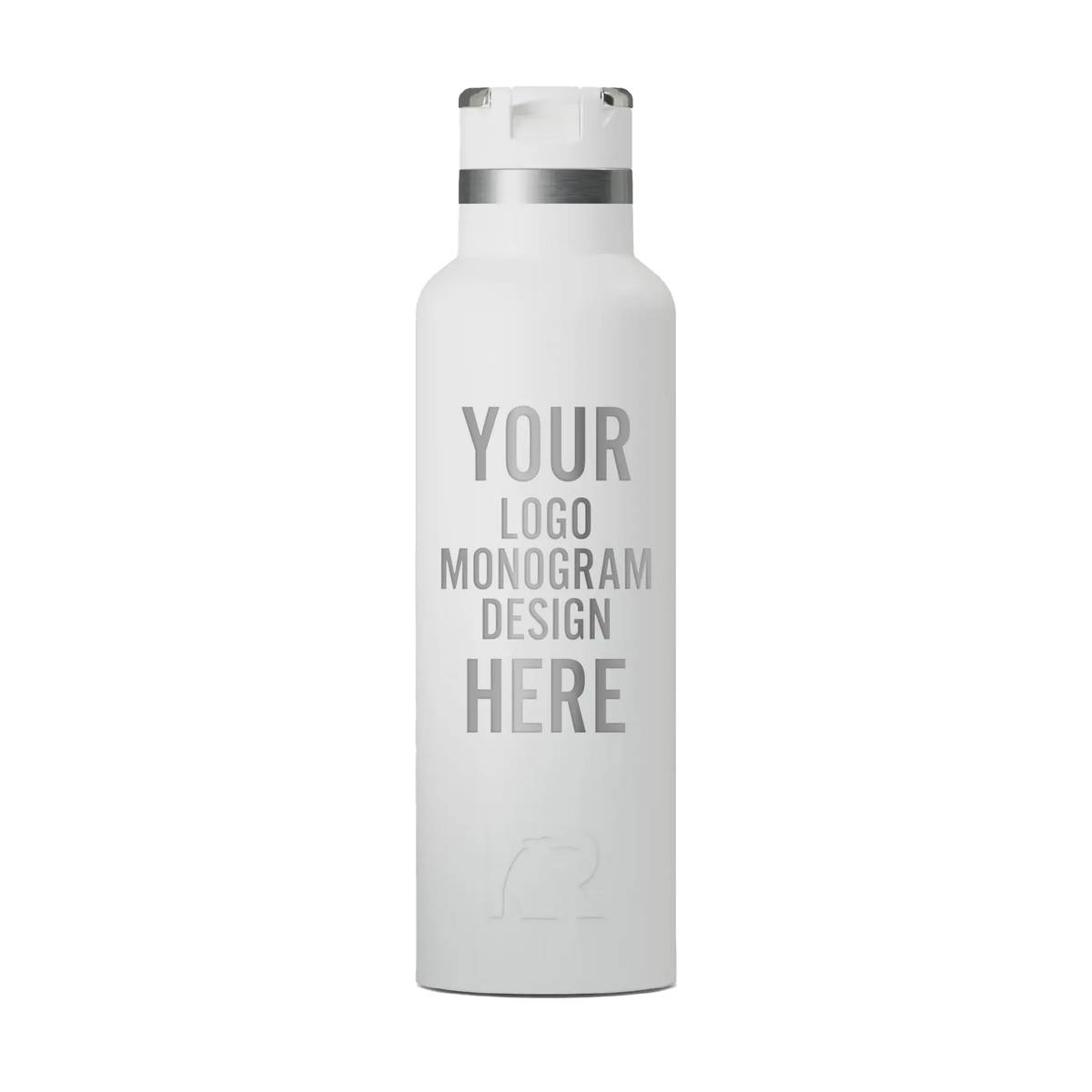 Personalized RTIC 20 oz Journey Water Bottle - Navy | Iconic Imprint
