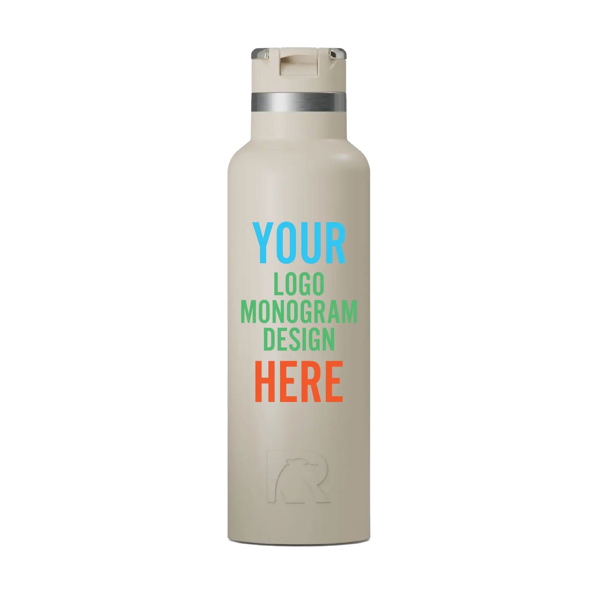Personalized RTIC 20 oz Journey Water Bottle - Navy | Iconic Imprint