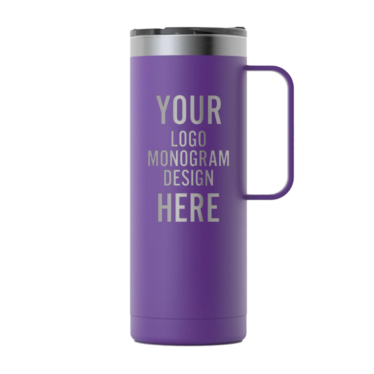 Personalized RTIC 20 oz Travel Mug - Majestic Purple | Iconic Imprint