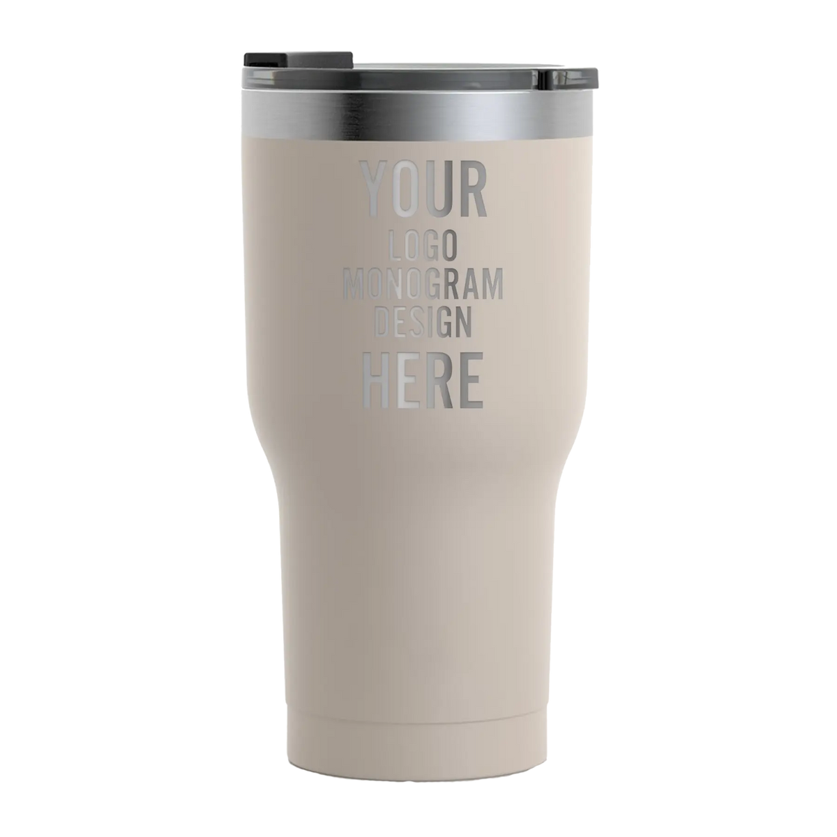 Personalized RTIC 20 oz Tumbler - Matte Beach | Iconic Imprint