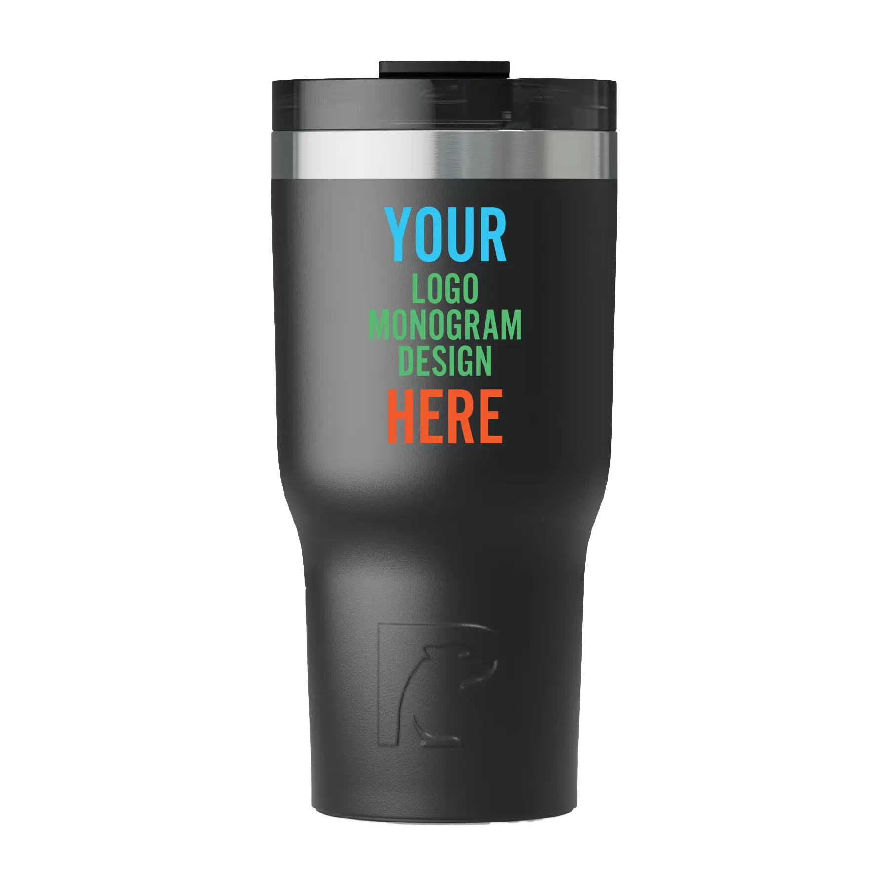 Personalized RTIC 20 oz Essential Tumbler Ceramic Lined - Black| Iconic ...