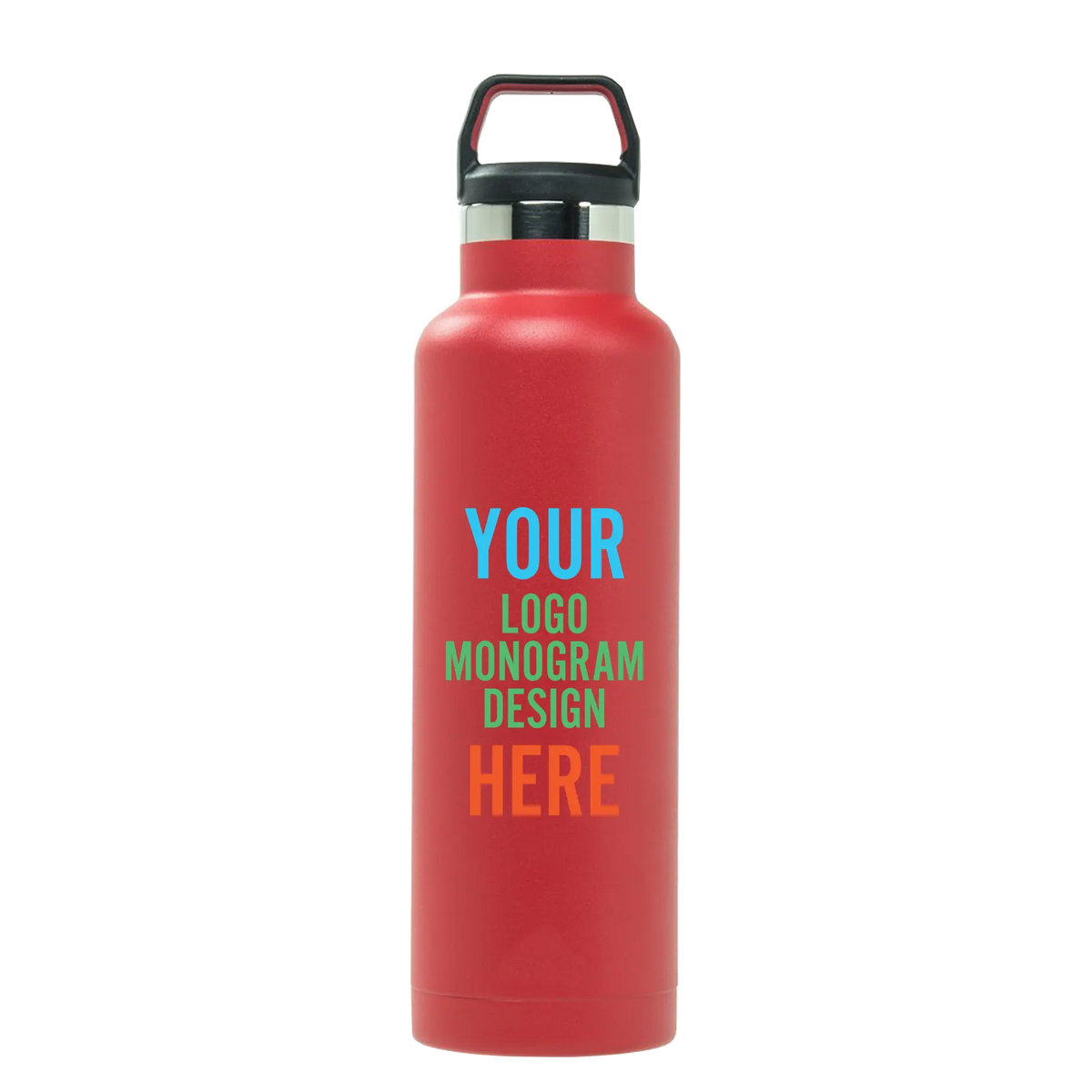 Personalized RTIC 20 oz Water Bottle - Cardinal | Iconic Imprint