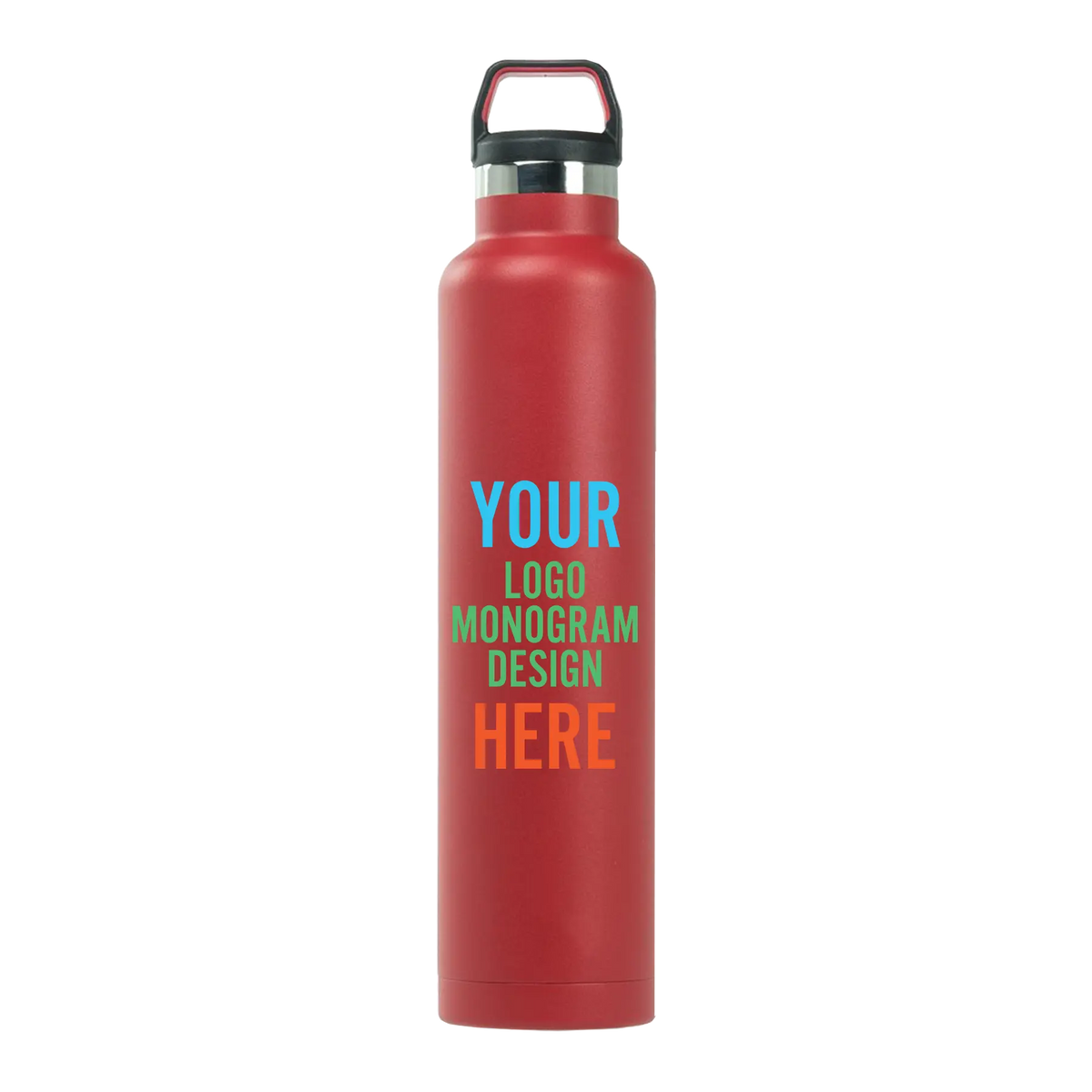 Personalized RTIC 26 oz Water Bottle - Cardinal | Iconic Imprint