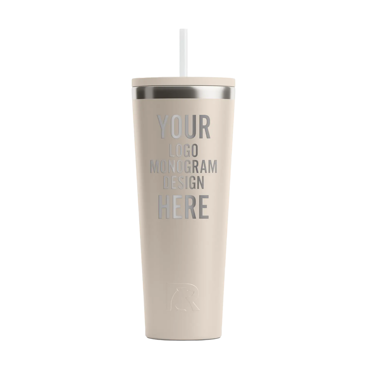 Personalized RTIC 28 oz Everyday Tumbler - Black | Iconic Imprint
