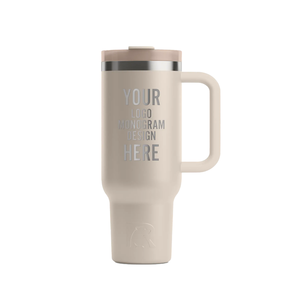Personalized RTIC 30 oz Road Trip Tumbler - White | Iconic Imprint