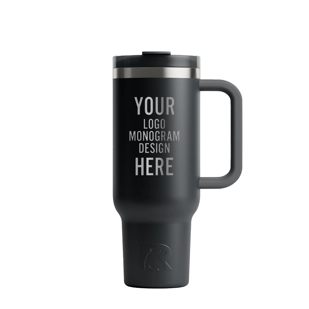 Personalized RTIC 30 oz Road Trip Tumbler - Black | Iconic Imprint