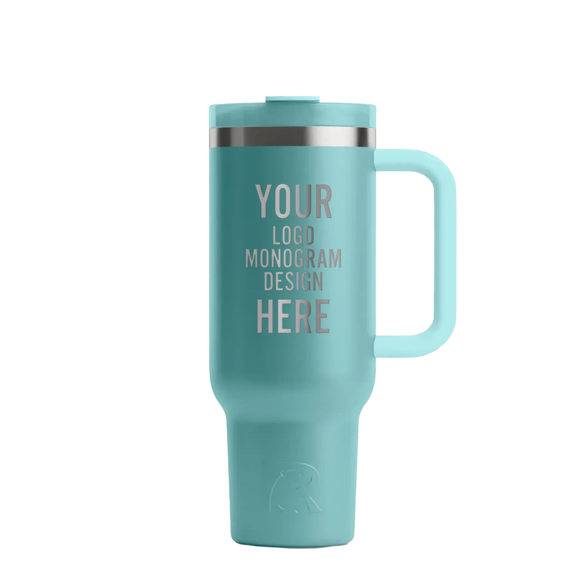 Personalized RTIC 30 oz Road Trip Tumbler - Lagoon | Iconic Imprint