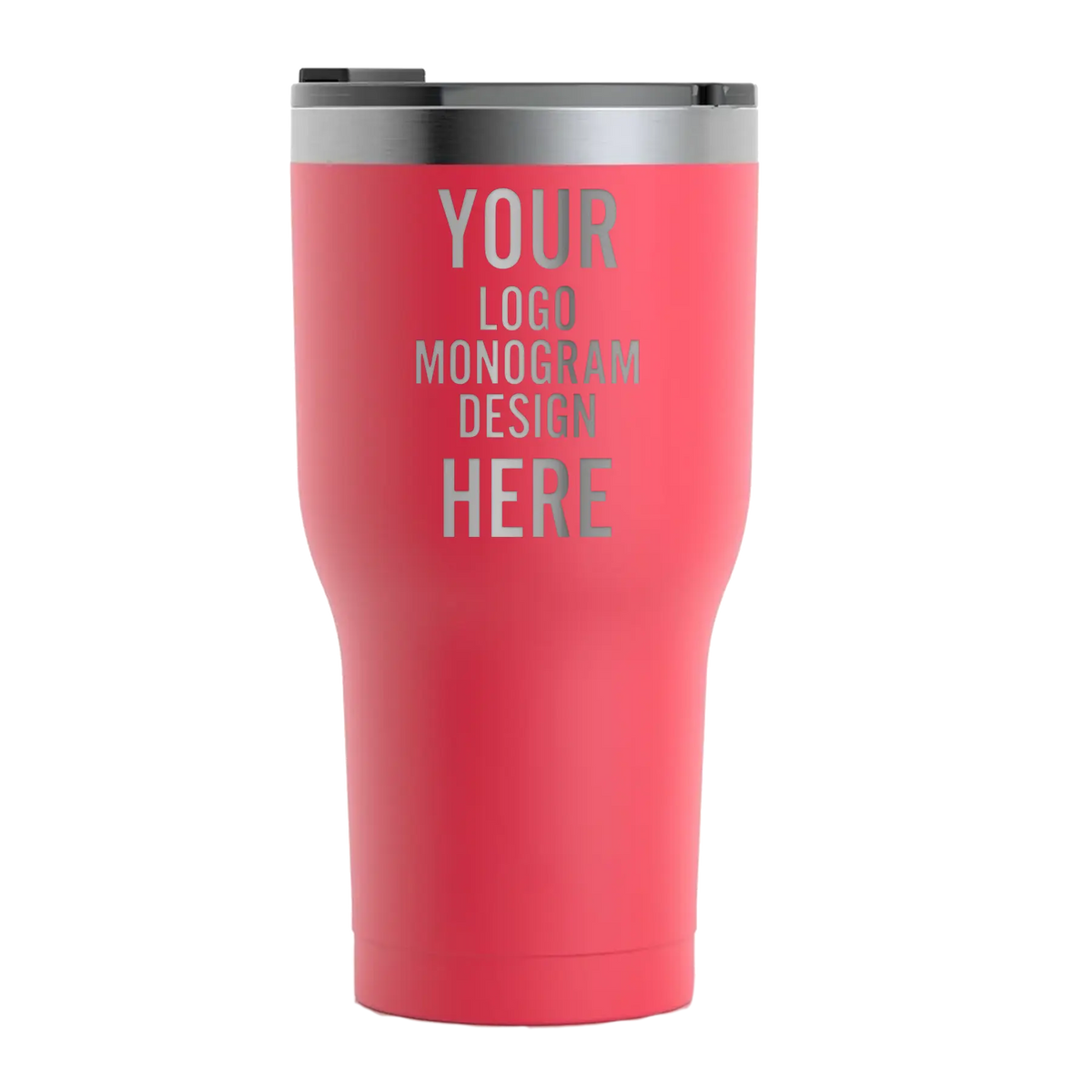 Personalized RTIC 30 oz Tumbler - Matte Cardinal | Iconic Imprint