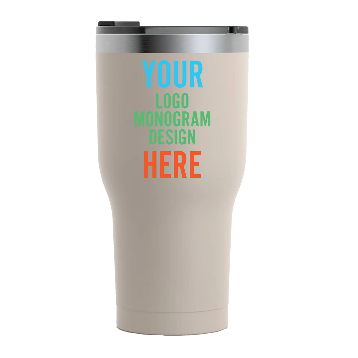 Personalized RTIC 30 oz Tumbler - Matte Beach | Iconic Imprint