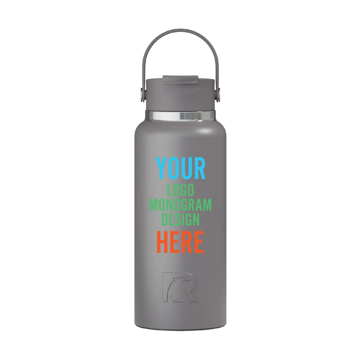 Personalized RTIC 32 oz Outback Water Bottle Ceramic Lined - Graphite ...
