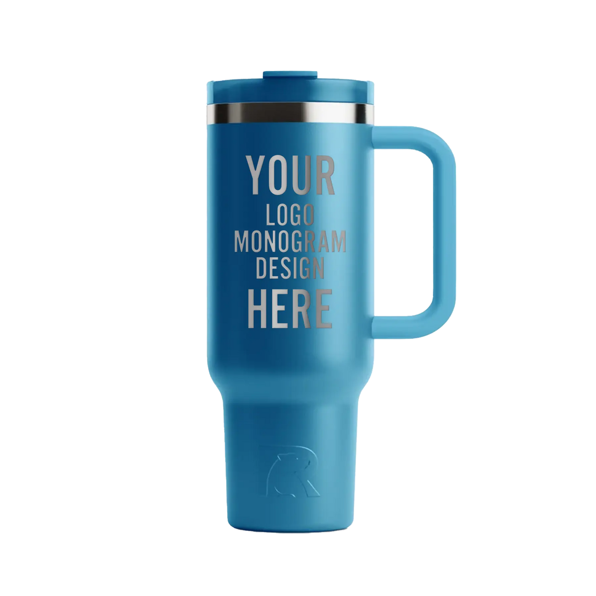 Personalized RTIC 40 oz Road Trip Tumbler - Storm | Iconic Imprint