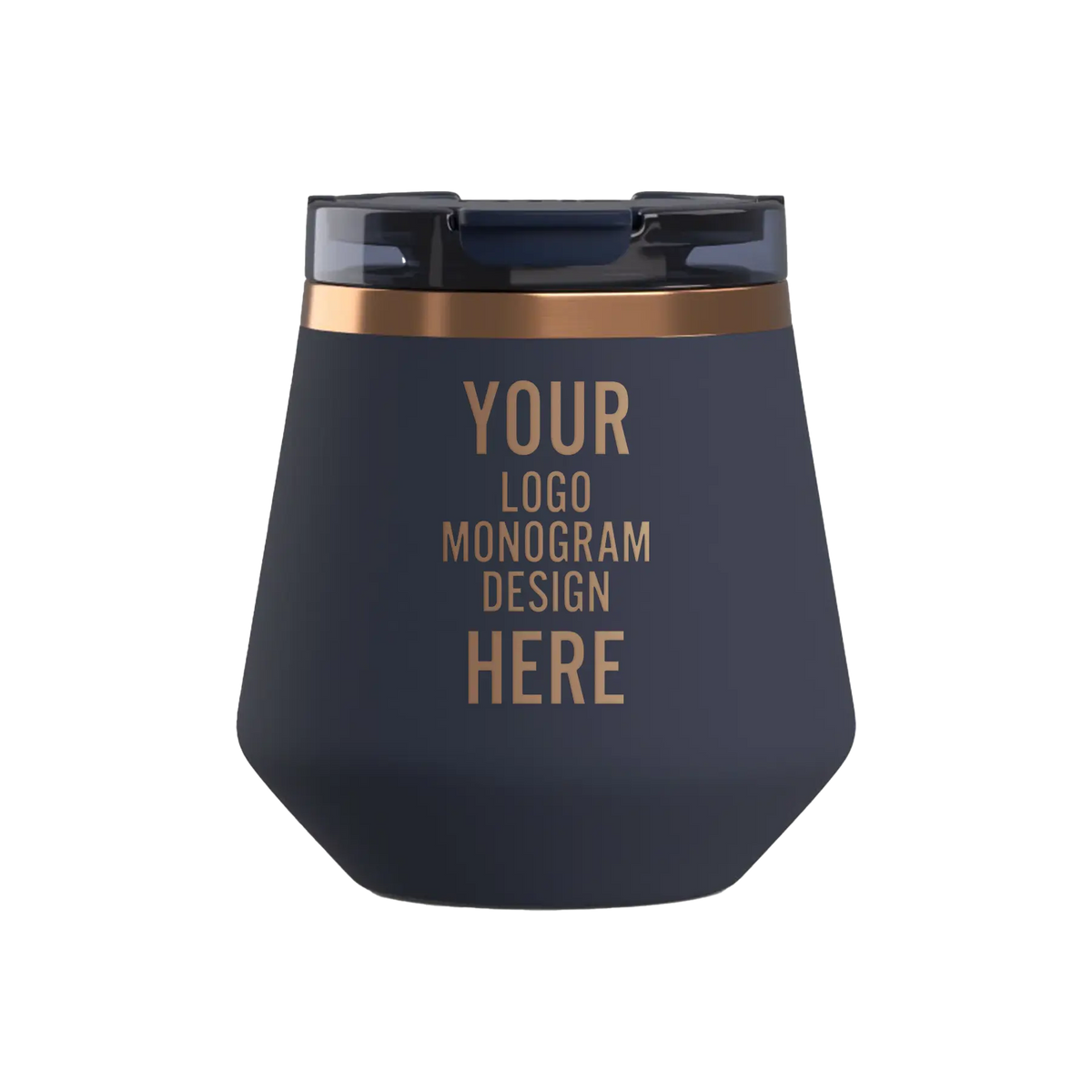 Personalized RTIC 8 oz Happy Hour Lowball Tumbler - Dark Midnight Dust ...
