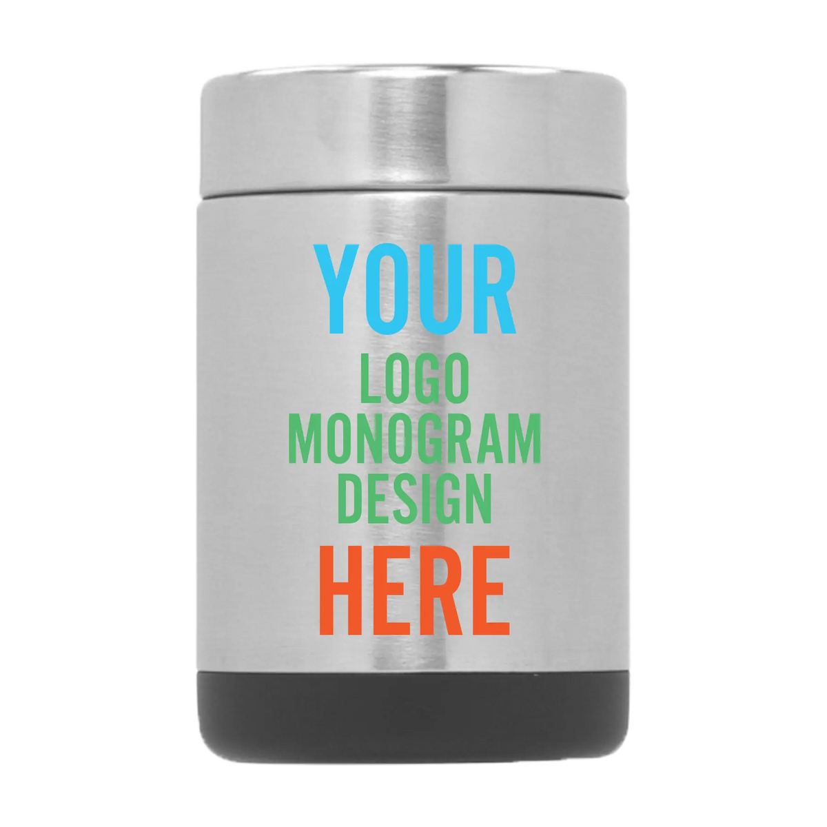 Personalized RTIC Can Cooler - Stainless | Iconic Imprint