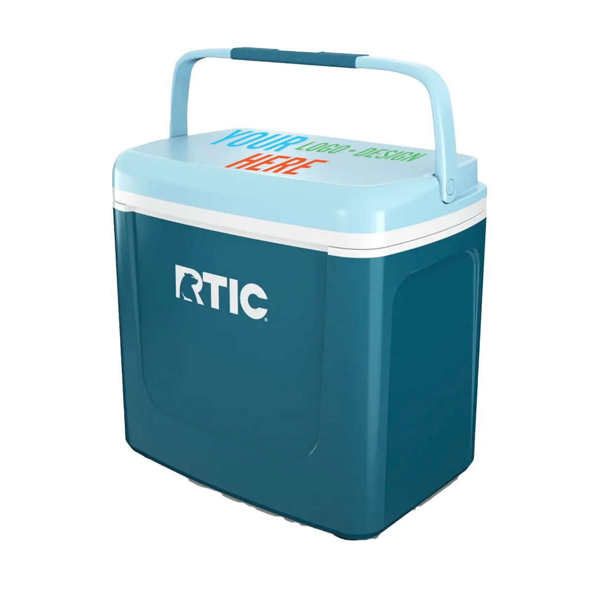 Personalized RTIC 20 qt Ultra-Tough Cooler - White | Iconic Imprint
